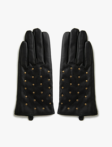 Koton Kadın Deri Görünümlü Eldiven