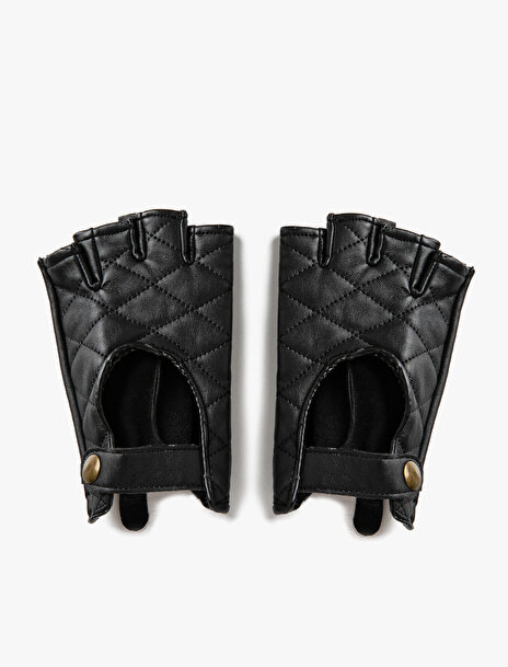 Koton Kadın Deri Görünümlü Eldiven