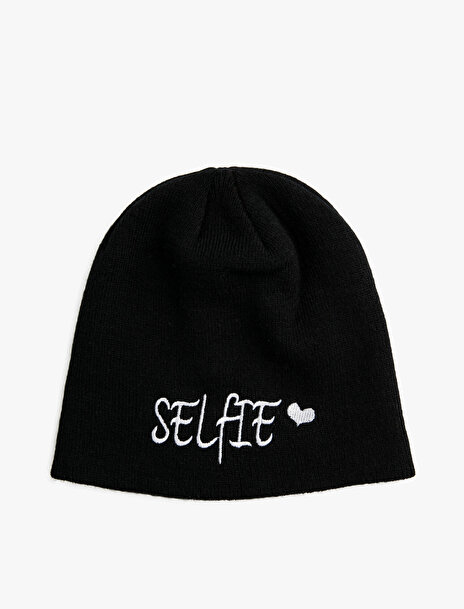 Koton Kadın Yazılı Baskılı Bere