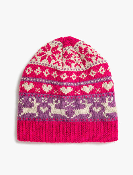 Koton Kız Çocuk Desenli Bere