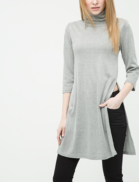 Koton Kadın Balıkçı Yaka T-Shirt