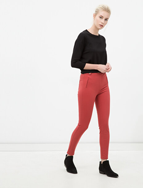 Koton Kadın Denim Streç Pantolon