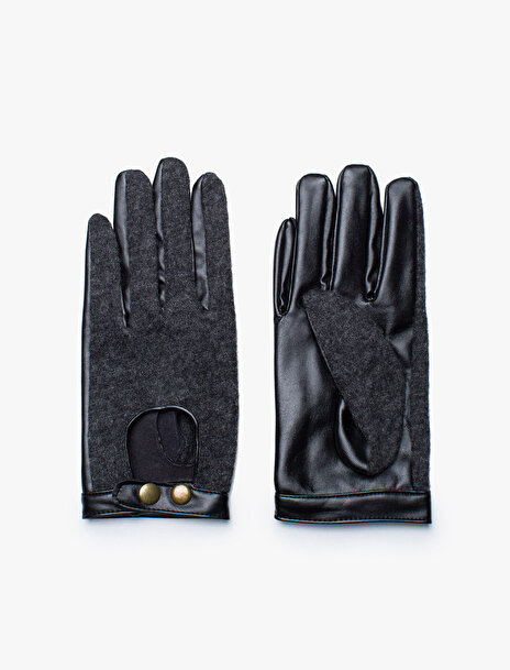 Koton Kadın Metal Detaylı Eldiven