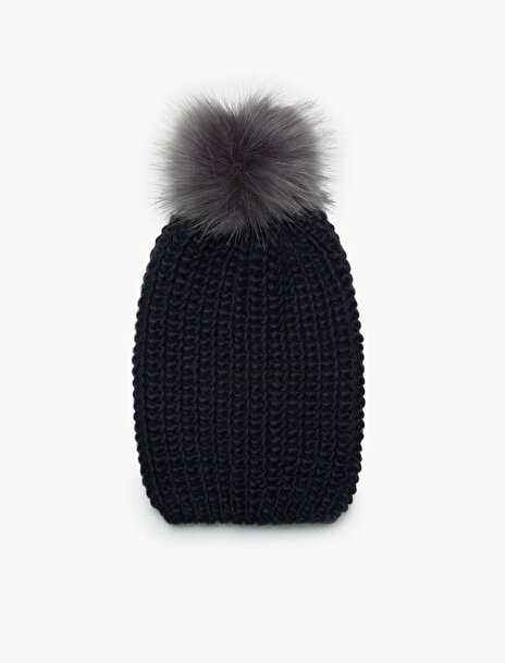 Koton Kadın Ponpon Detaylı Bere