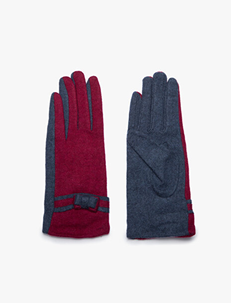 Koton Kadın Fiyonk Detaylı Eldiven Koton Kadın Fiyonk Detaylı Eldiven