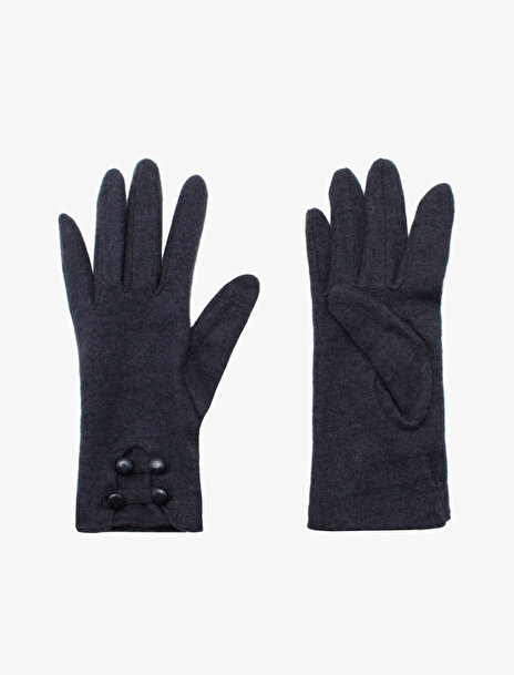 Koton Kadın Düğme Detaylı Eldiven