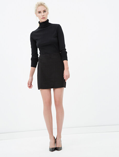 Koton Kadın Klasik Mini Etek Koton Kadın Klasik Mini Etek