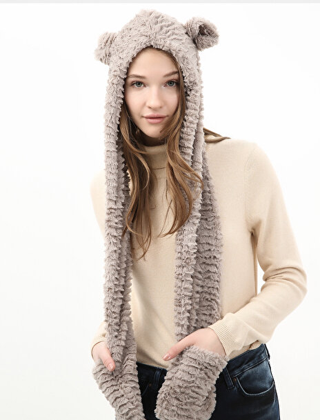 Koton Kadın Çep Detaylı Atkı