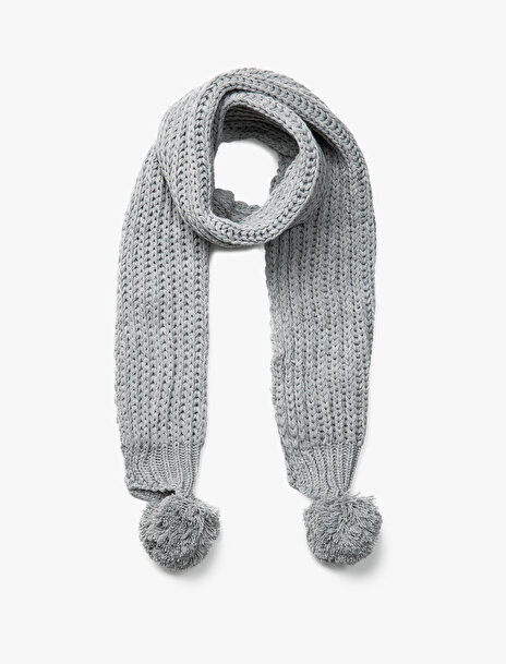 Koton Kadın Pon Pon Atkı