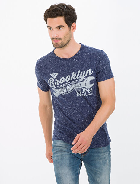 Koton Erkek Yazı Baskılı T-Shirt