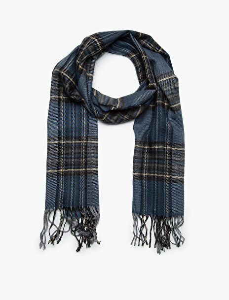 Koton Erkek Ekoseli Atkı