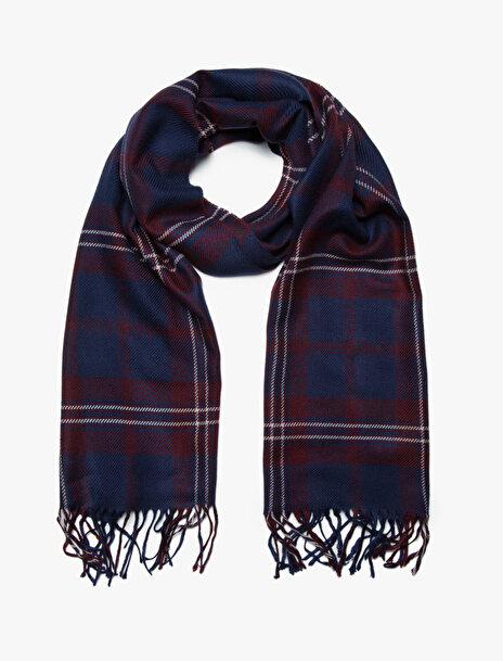 Koton Erkek Ekoseli Atkı