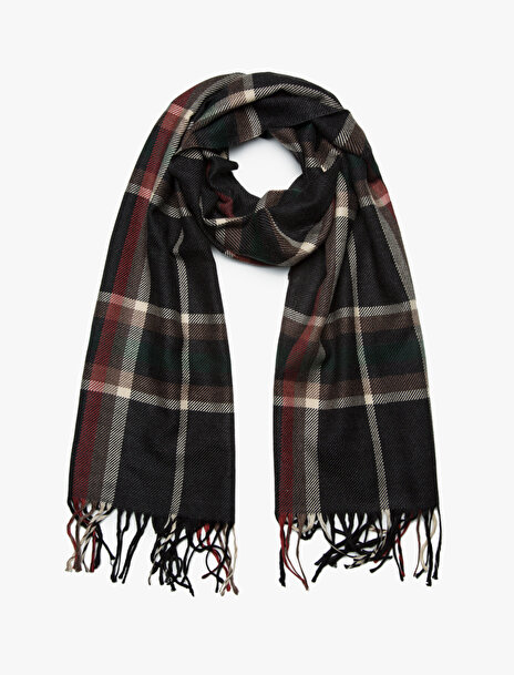 Koton Erkek Ekoseli Atkı