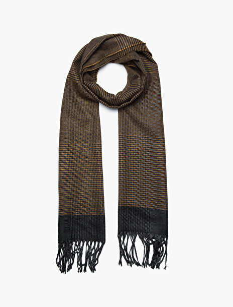 Koton Erkek Desenli Atkı