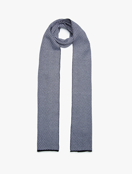 Koton Erkek Desenli Atkı