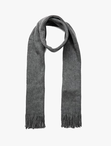 Koton Erkek Püsküllü Atkı