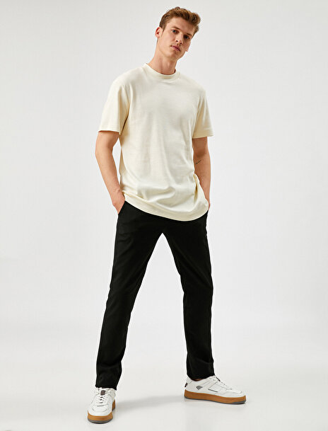 Koton Erkek Dar Paça Chino Pantolon