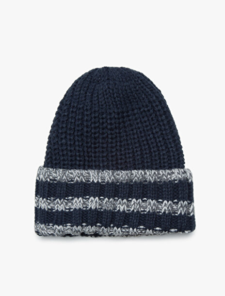 Koton Erkek Çocuk Çizgili Bere