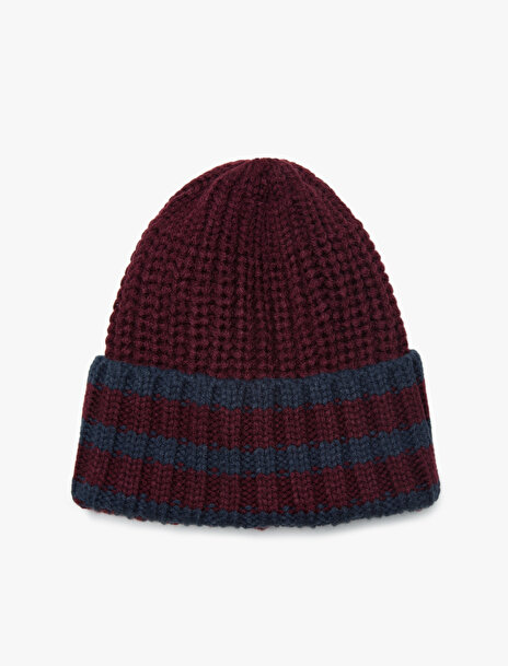 Koton Erkek Çocuk Çizgili Bere