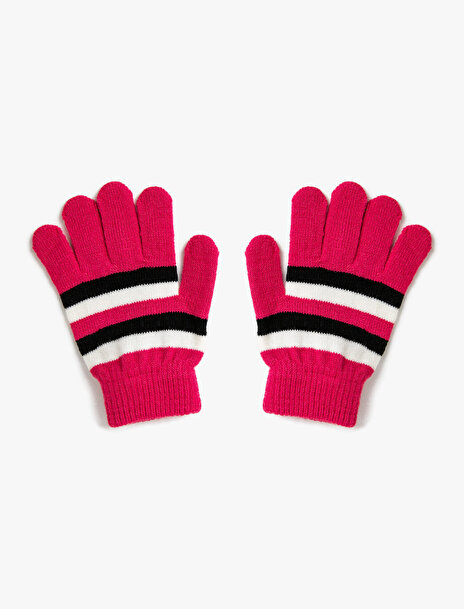 Koton Erkek Çocuk Çizgili Eldiven