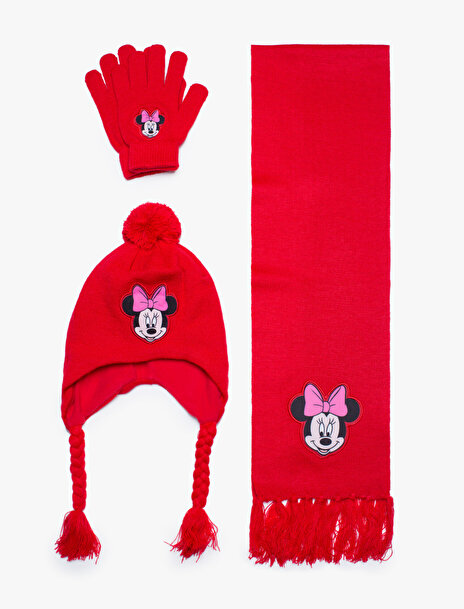 Koton Kız Çocuk Minnie Baskılı Set