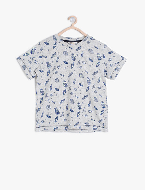 Koton Erkek Çocuk Baskılı T-Shirt