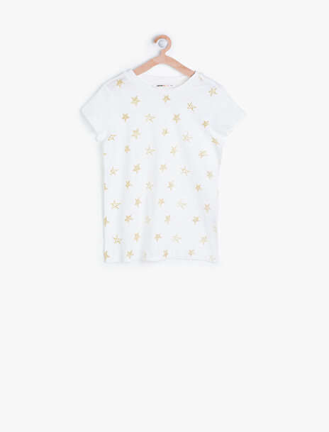Koton Kız Çocuk Baskılı T-Shirt