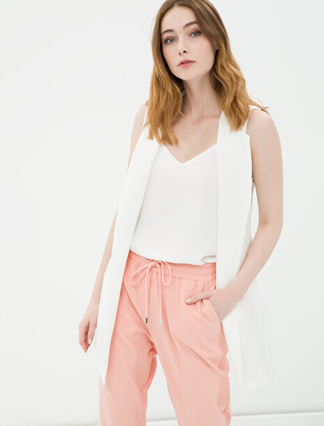 Koton Kadın Beli Bağlamalı Yelek