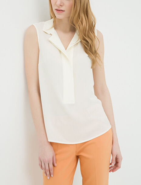 Koton Kadın Gömlek Yaka Atlet