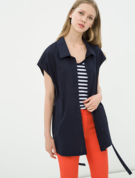 Koton Kadın Beli Bağlamalı Yelek