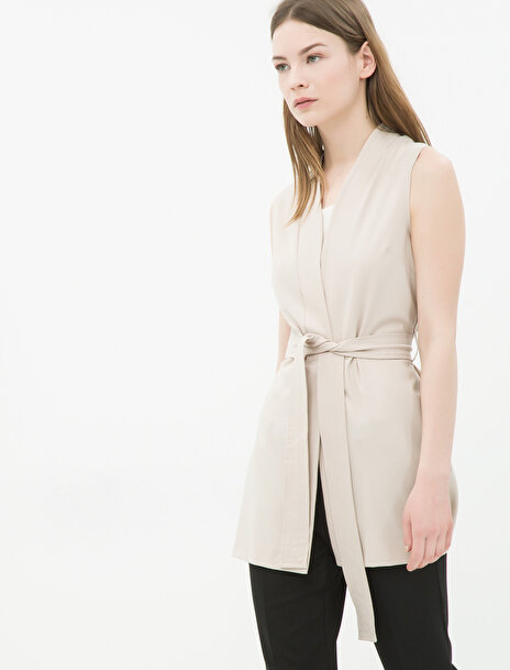 Koton Kadın Beli Bağlamalı Yelek
