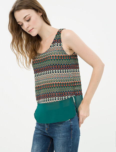 Koton Kadın Desenli Atlet