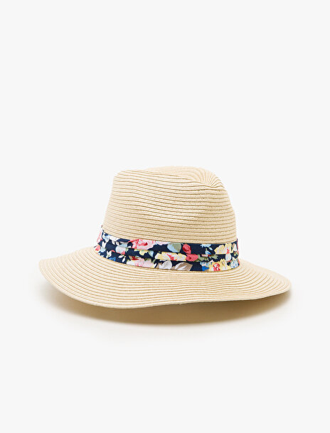 Koton Kadın Çiçek Desenli Şapka