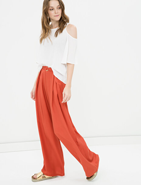 Koton Kadın Rahat Paça Pantolon