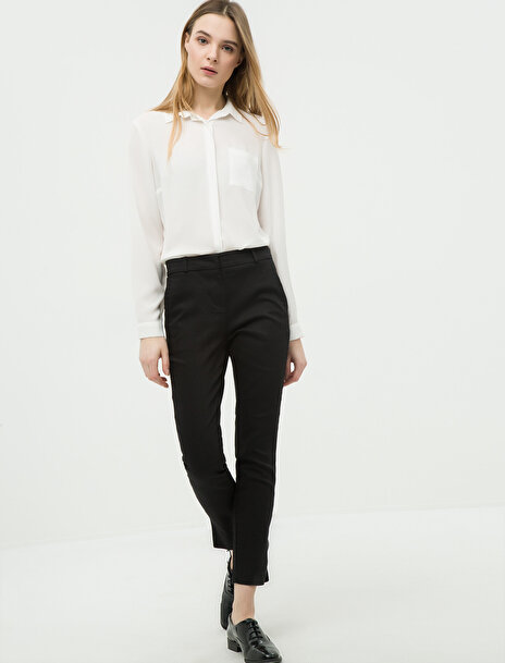 Koton Kadın Normal Belli Pantolon