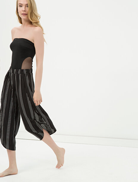 Koton Kadın Desenli Plaj Pantolonu