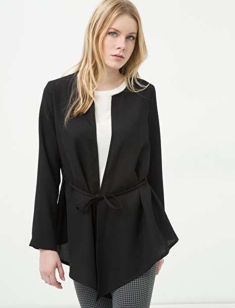 Koton Kadın Beli Bağlamalı Ceket