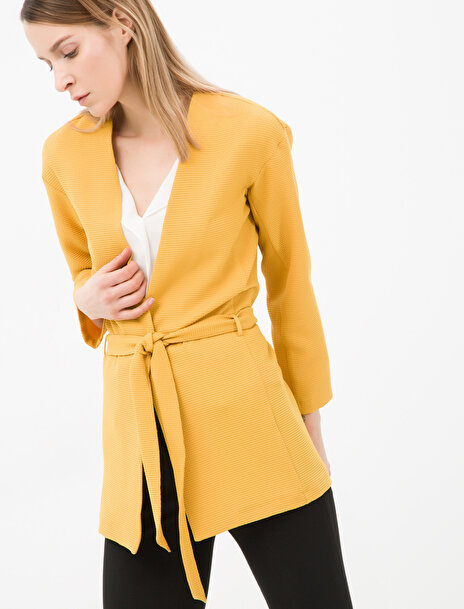 Koton Kadın Beli Bağlamalı Ceket