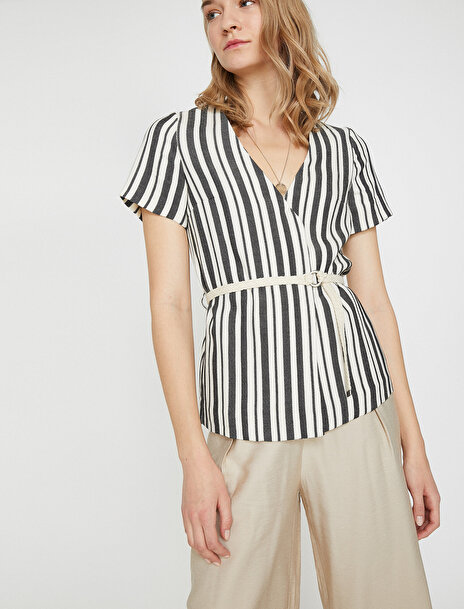 Koton Kadın Desenli Ceket