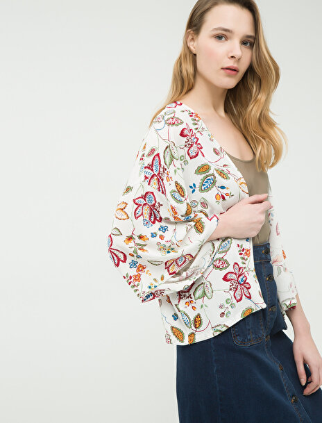 Koton Kadın Yarasa Kollu Kimono