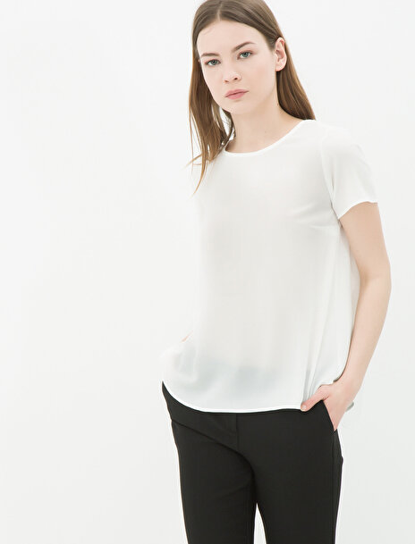 Koton Kadın Rahat Kesim Bluz Koton Kadın Rahat Kesim Bluz