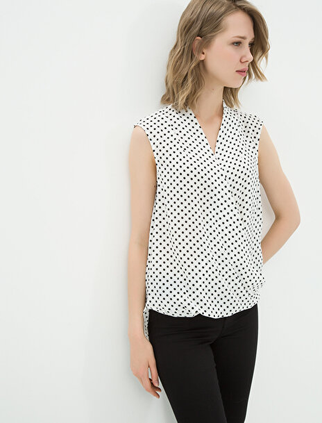 Koton Kadın Puantiyeli Bluz