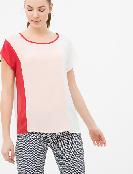 Koton Kadın Bisiklet Yaka Bluz