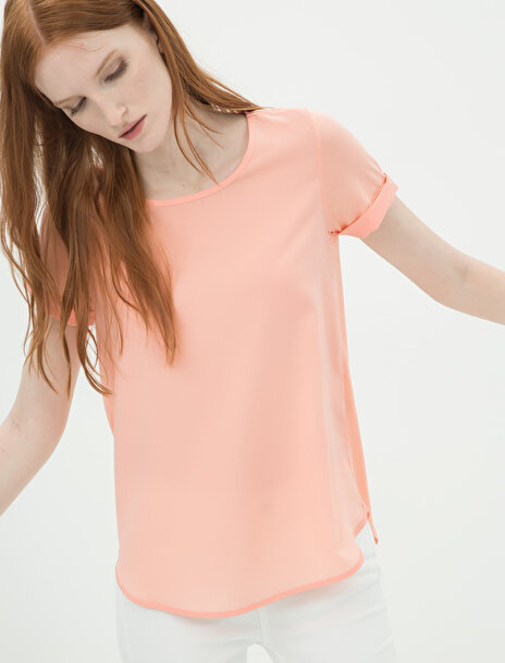 Koton Kadın Bisiklet Yaka Bluz