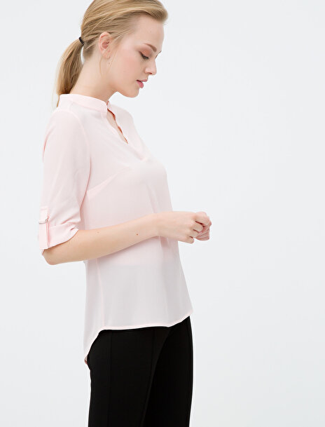 Koton Kadın Rahat Kesim Bluz Koton Kadın Rahat Kesim Bluz