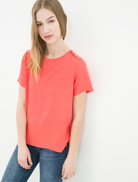 Koton Kadın Bisiklet Yaka Bluz