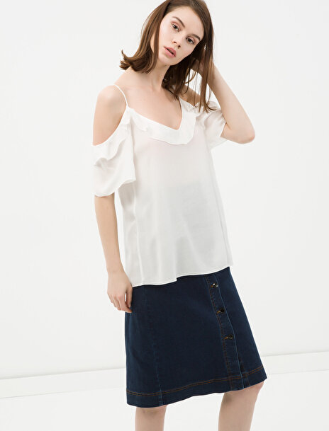 Koton Kadın Askılı Bluz