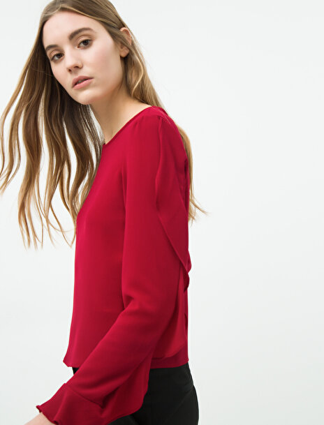 Koton Kadın Klasik Kesim Bluz