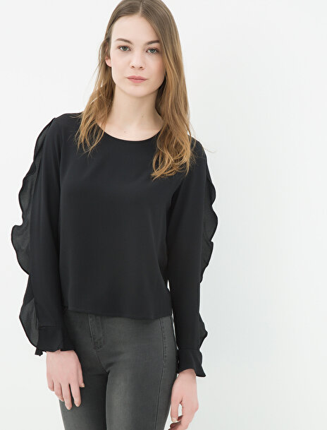 Koton Kadın Klasik Kesim Bluz