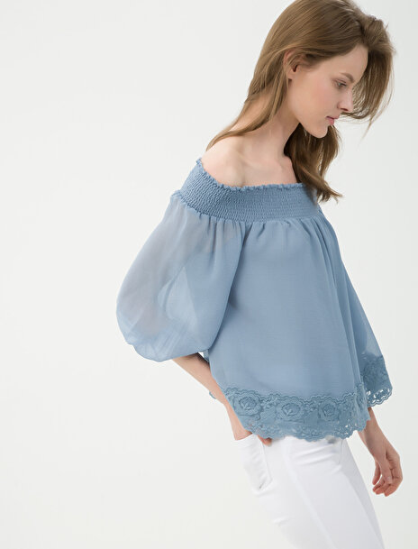 Koton Kadın Omzu Açık Bluz